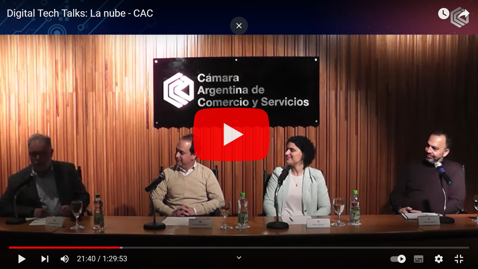 Digital Tech Talks. La Nube - Cicomra